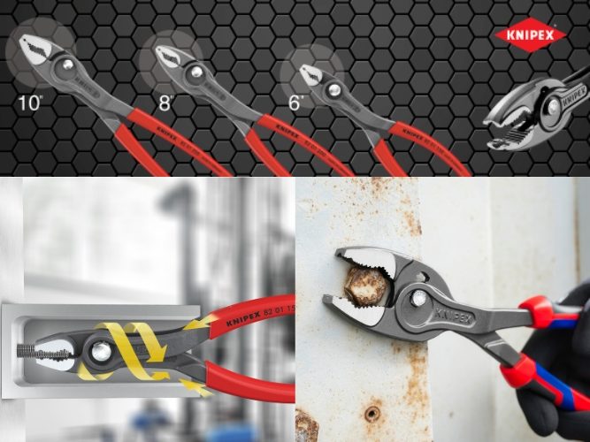 KNIPEX Tools New TwinGrip Sizes | phcppros